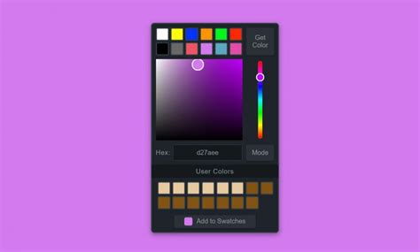 HTML CSS Color Code Picker With JavaScript OnAirCode