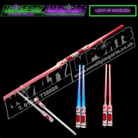 Double Connectable Twin Pack Led Saber Sword Novelty Imports