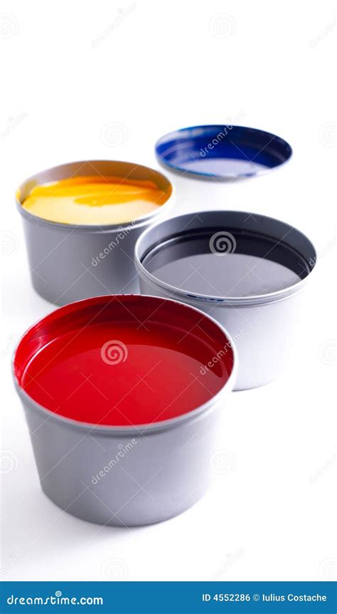 Offset Printing Ink Royalty Free Stock Image Image 4552286