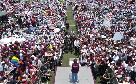 Cierre de campaña El PRI dejará de gobernar el Edomex Delfina Gómez José Cárdenas