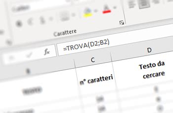 La Funzione Trova Excel Espresso