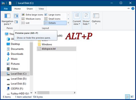 How To Disable Or Enable Preview Pane In Windows