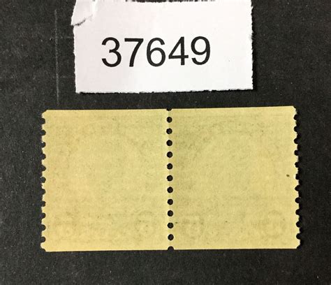 Us Stamps 602 Mint Og Nh Line Pair Lot 37649 United States General