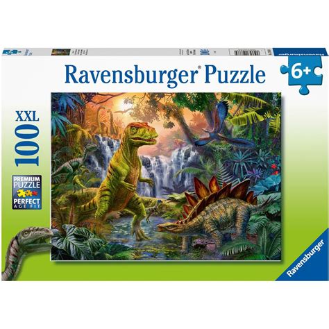 Ravensburger Puzzle V říši dinosaurů 100 XXL dílků 4KIDS cz