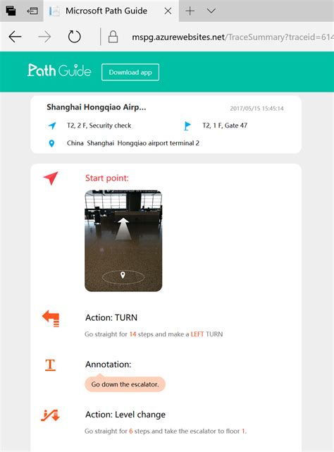 Path Guide A New Approach To Indoor Navigation Microsoft Research