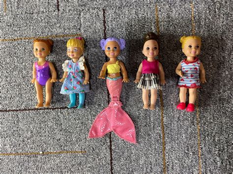 Mattel Chelsea Dolls Lot Hobbies And Toys Toys And Games On Carousell