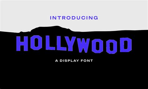 Hollywood Sign Font Download Free Fonts