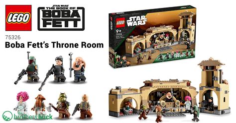 Lego Star Wars Boba Fett S Throne Room Tbb Cover The Brothers