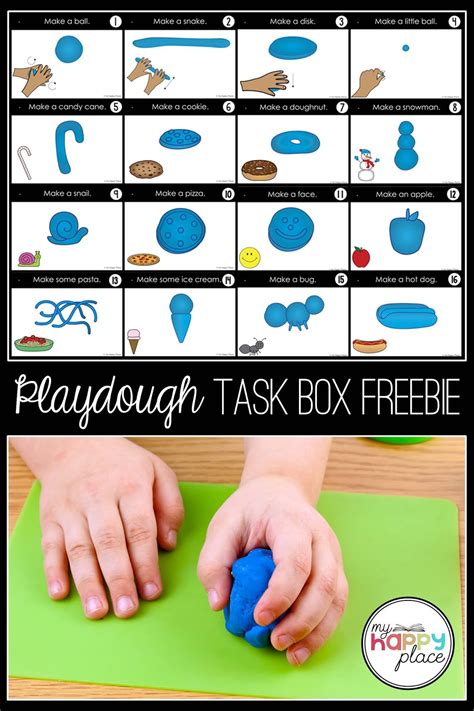 Fine Motor Skills Task Box Freebie My Happy Place Teaching