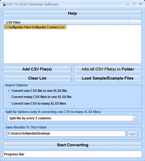 Csv To Xlsx Convert Software Download Softpedia