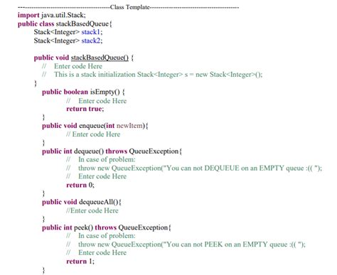Solved Java Program A Queue Is An Abstract Data Type Also