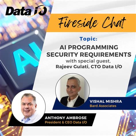 data i o on linkedin firesidechat daio innovation firesidechat ai