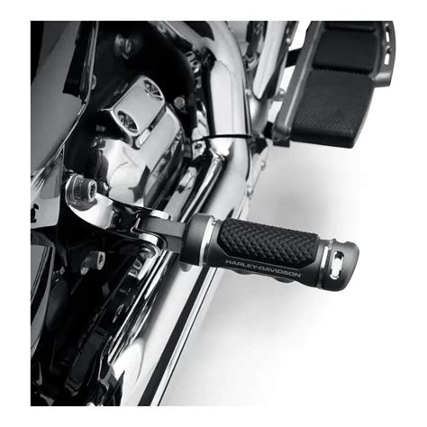 Harley Davidson Adversary Passenger Footpegs Graphite Lind