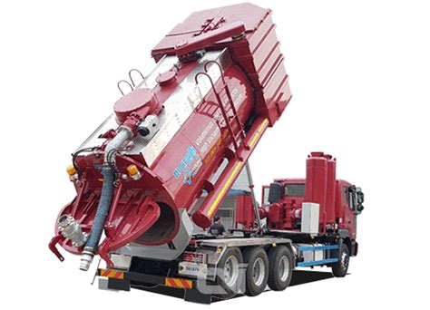 이트럭스 모바일 특장차 진공흡입차량 Vacuum Truck 20t
