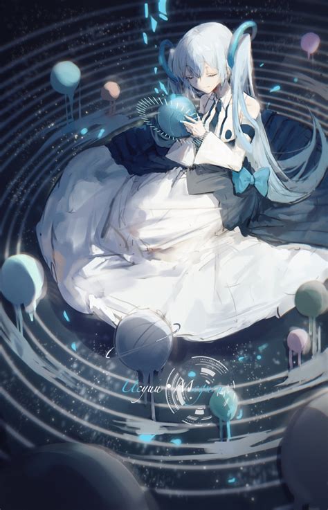 Anime Hatsune Miku Konya666 Vocaloid Hd Phone Wallpaper Rare Gallery