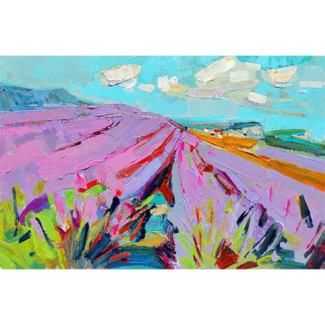 Купить картину Лаванда в Москве от художника Лишаева Олеся