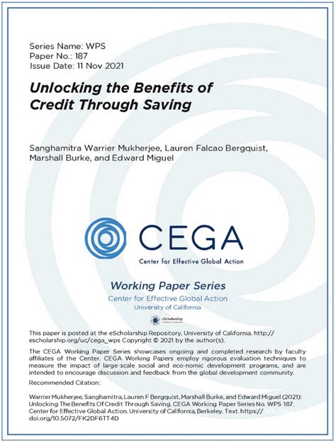 Our Resources CEGA