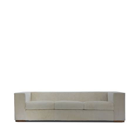 Contemporary Sofa FIRENZE Divani Santambrogio Fabric 3 Seater