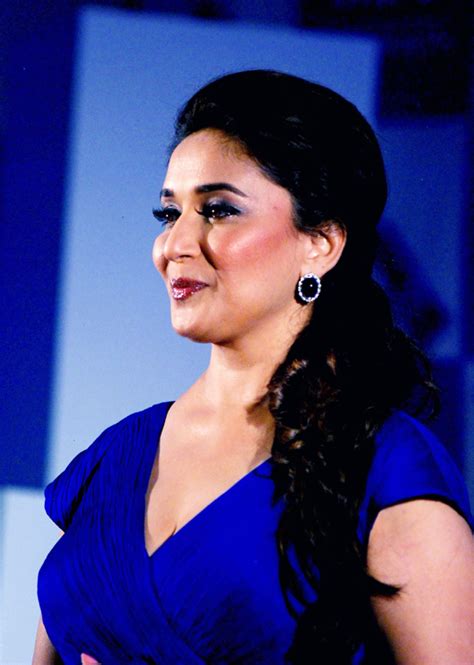 Madhuri Dixit Dazzles In Sexy Blue