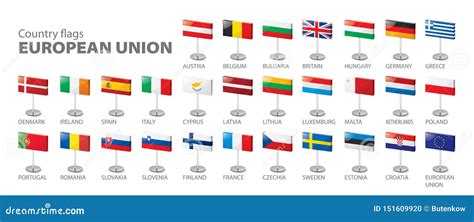Indicadores De La Uni n Europea Ilustraci n Del Vector Ilustración del Vector Ilustración de