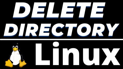 linux command to delete or remove directory using 2 ways tutorial