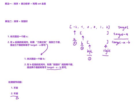 双指针练习：四数之和 csdn博客