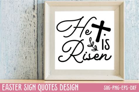 He Is Risen SVG Graphic By CraftArt Creative Fabrica