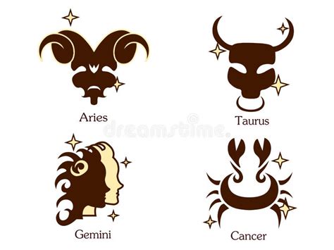 Zodiac Tattoo Stock Illustrations 25913 Zodiac Tattoo Stock