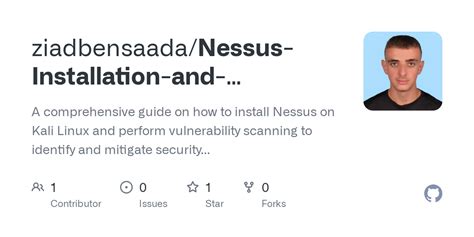 GitHub Ziadbensaada Nessus Installation And Vulnerability Scanning On