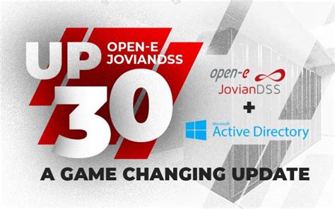 active directory improvements in open e joviandss up30 open e blog