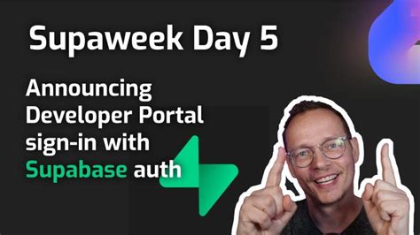 josh twist on linkedin supaweek day 5 announcing developer portal