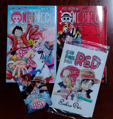 4点セット ワンピースone Piece 巻44〝uta〟 巻四十億“red” デジタルコンテンツカード ポストカード 映画film Red