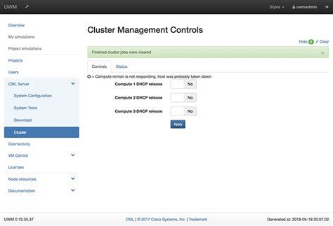 Cisco Modeling Labs Corporate Edition System Administrator Installation Guide Release