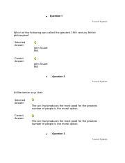 ETHC 101 QUIZ 3 Docx Question 1 5 Out Of 5 Points Which Of The
