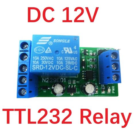 N229e01 12v Ttl 232 Relay Dc 5v Pc Uart Serial Port Switchtype C Usb