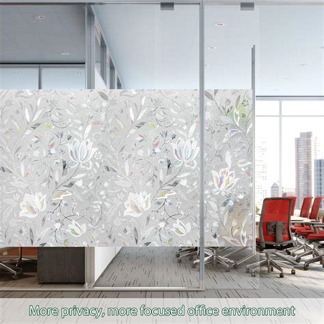 Shackcom Tulip Pattern Privacy Window Film Heat Control India Ubuy