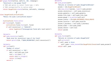 Figure 2 From Running Hmc Simulation With Python Via Quda Semantic