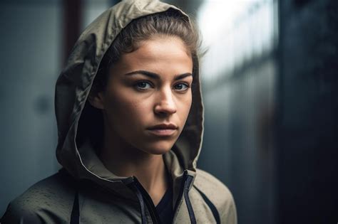 Premium Ai Image Cropped Shot Of A Young Female Athlete In Her
