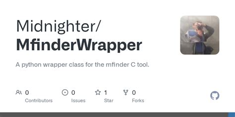 Github Midnightermfinderwrapper A Python Wrapper Class For The Mfinder C Tool