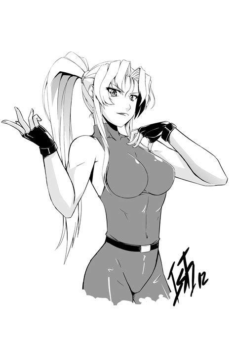 Sarah Bryant Virtua Fighter Drawn By Ishquid Danbooru
