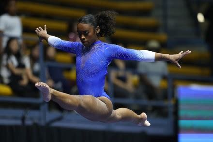 Gymnast Selena Harris Ucla During Ncaa Editorial Stock Photo Stock