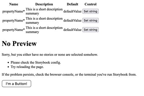 Storybook Vite Shows No Preview But Still Renders Story Stack