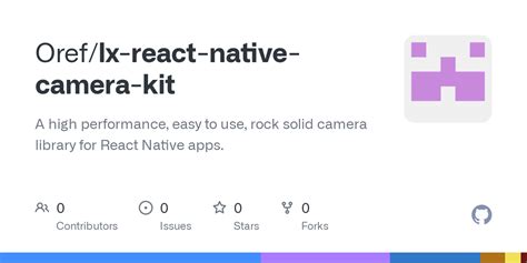 Github Oref Lx React Native Camera Kit A High Performance Easy To