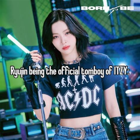 Ryujin ITZY S Official Tombabe Itzy Kpop Entertainment Kpop Memes