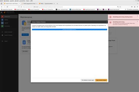 If You Get During An Update To Typo3 12 The Following Error Messages