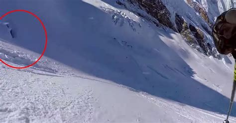 Lucky Skier Captures Crevasse Fall On Gopro And Lives Trill Magazine