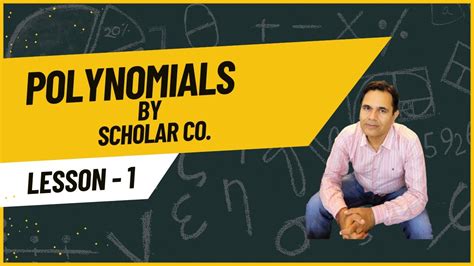 Polynomials Part Basics Made Simpler By Scholar Co YouTube