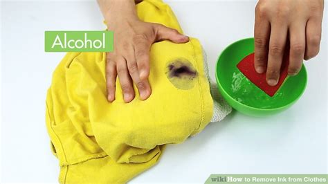 Ways To Remove Ink From Clothes Wikihow