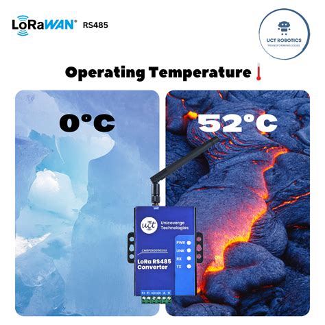 Wireless Modbus Rs485 Lorawan Converter Uct Robotics