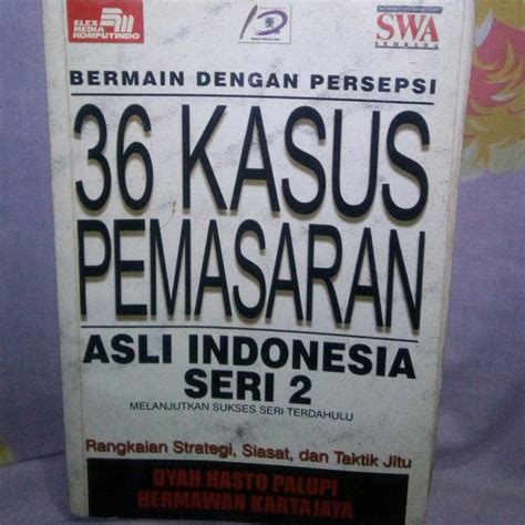 Jual Buku Original 36 Kasus Pemasaran Asli Indonesia Di Lapak Toko Buku